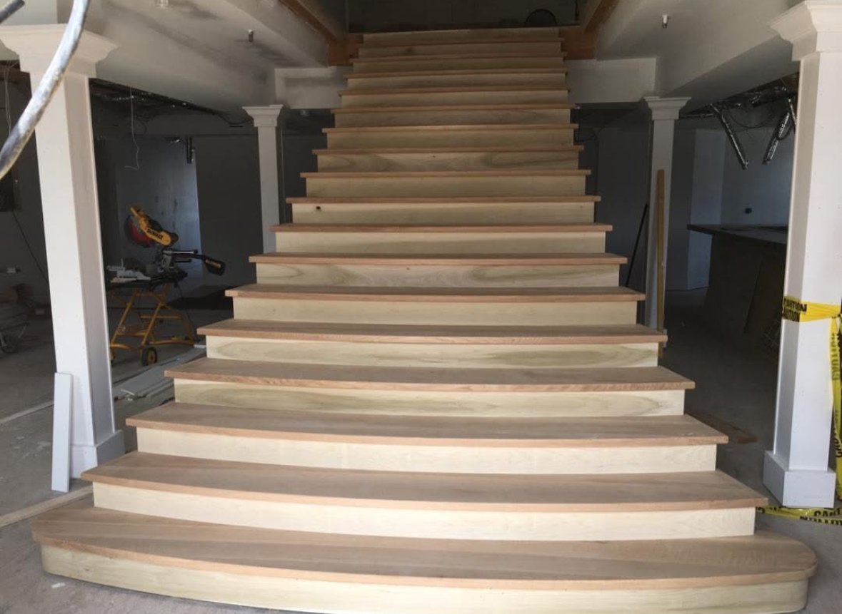 Wide Tread Staircase - Delaware Millwork